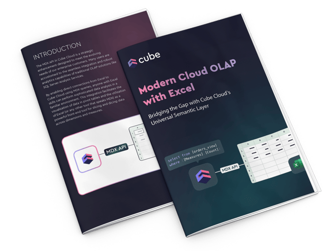 Modern Cloud OLAP with Excel